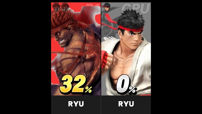 SF4 - Evil Ryu CSPs [Super Smash Bros. (Wii U)] [Mods]