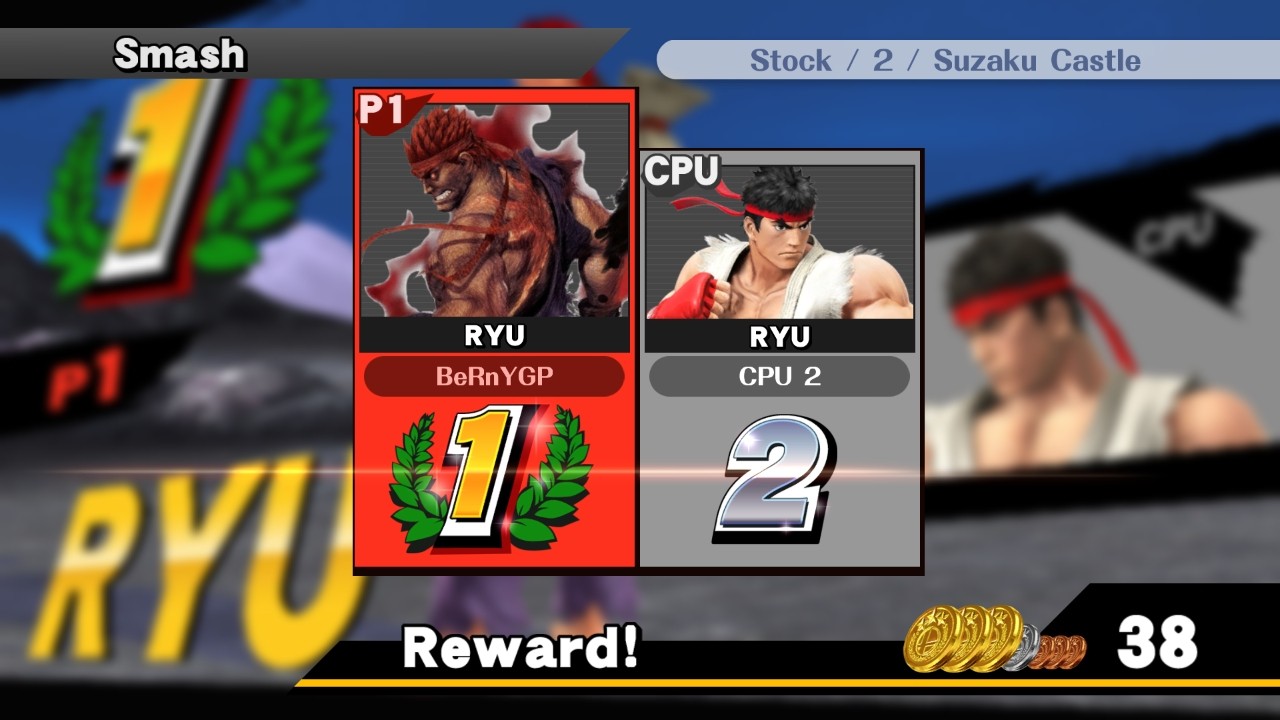 SF4 - Evil Ryu CSPs [Super Smash Bros. (Wii U)] [Mods]