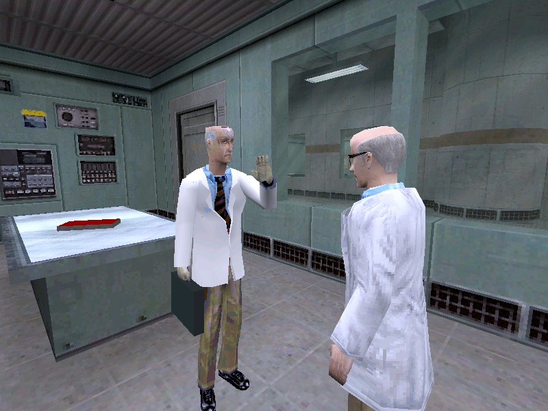 Scientist G-Man Mod for Half-Life | HL Mods