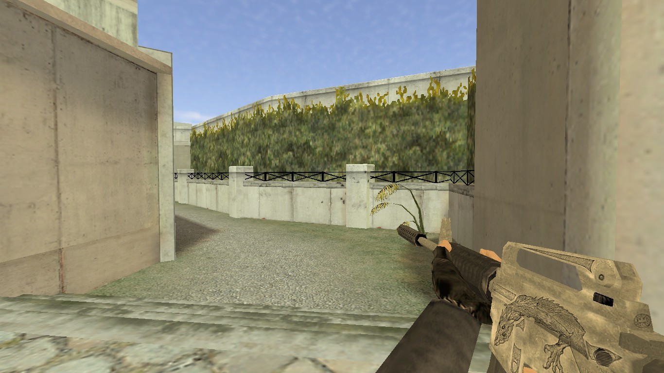 Default M4A1 Basilisk Mod for Counter-Strike 1.6 | CS1.6 Mods