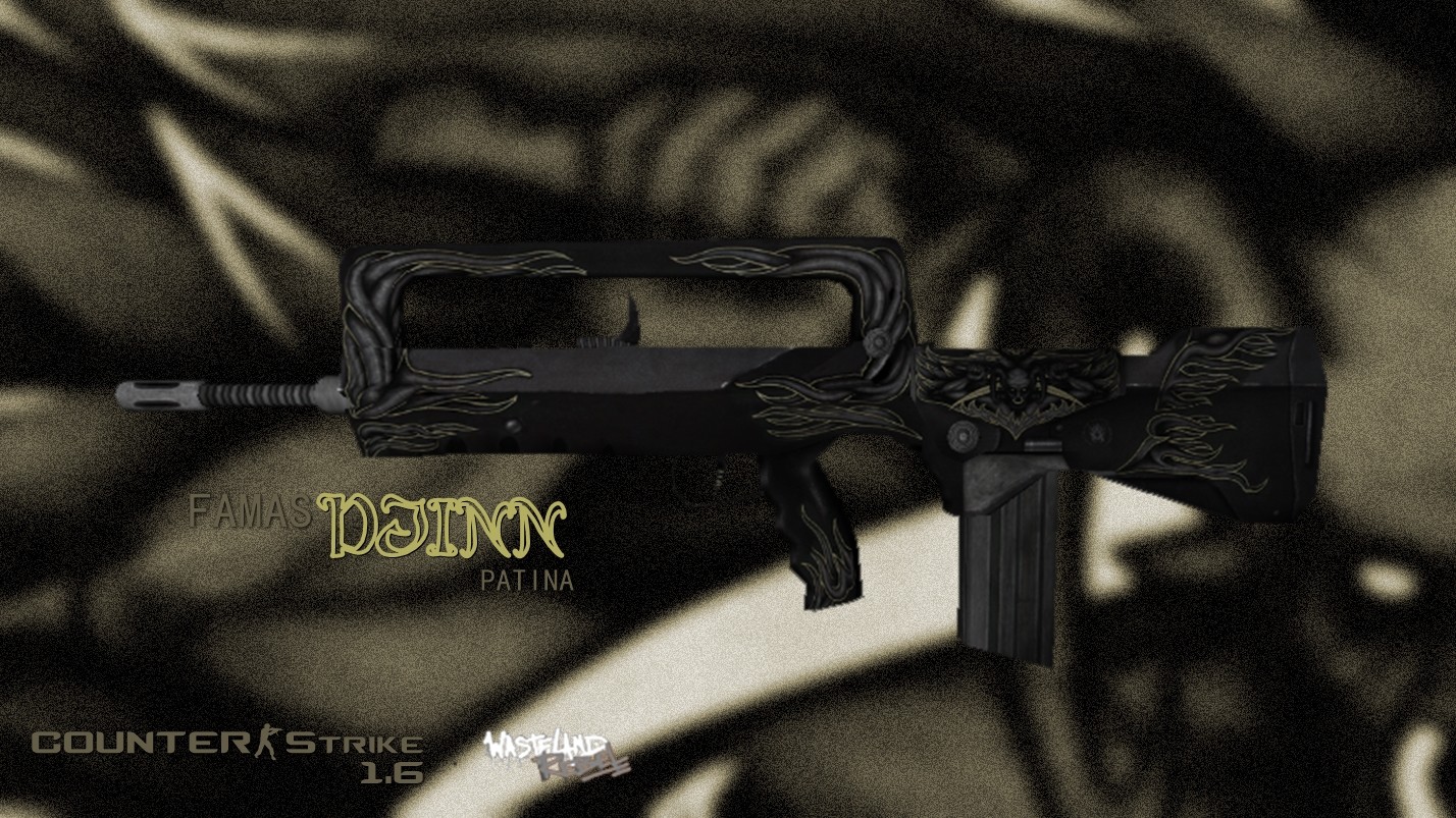 Default Famas Djinn [Counter-Strike 1.6] [Mods]