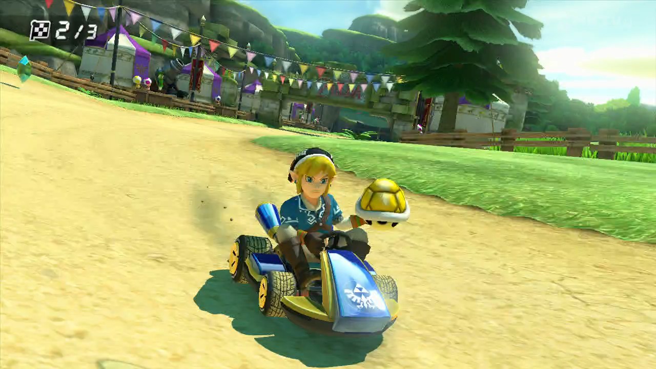 "Breath-Taking" Link [Mario Kart 8] [Mods]