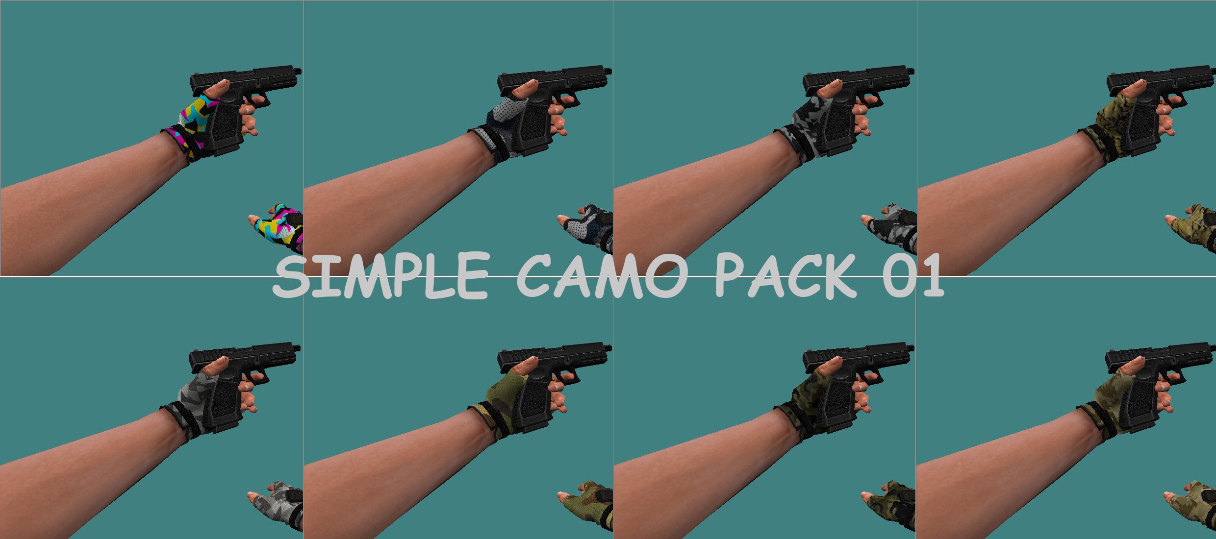 CAMO Pack01 Mod for Counter-Strike: Condition Zero | CS:CZ Mods