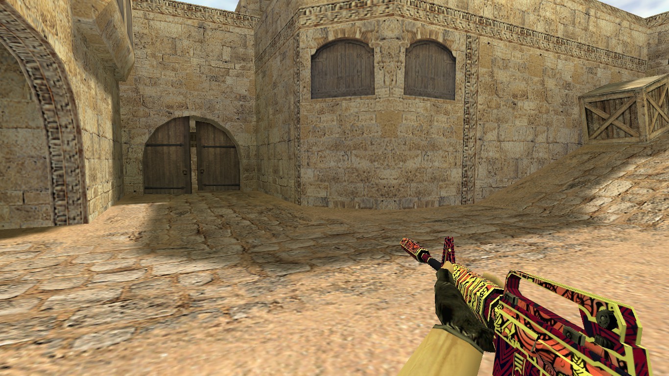 Default M4A1-S Chantico's Fire Mod for Counter-Strike 1.6 | CS1.6 Mods