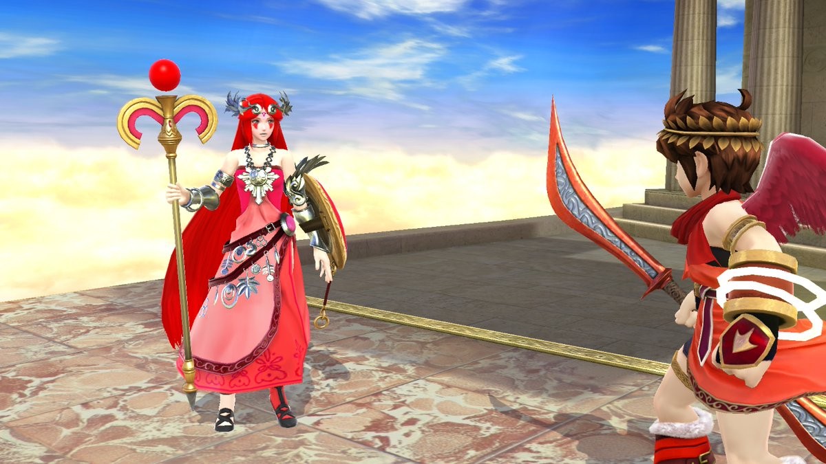 Fortune Lady Of Fire Skin [Super Smash Bros. (Wii U)] [Mods]