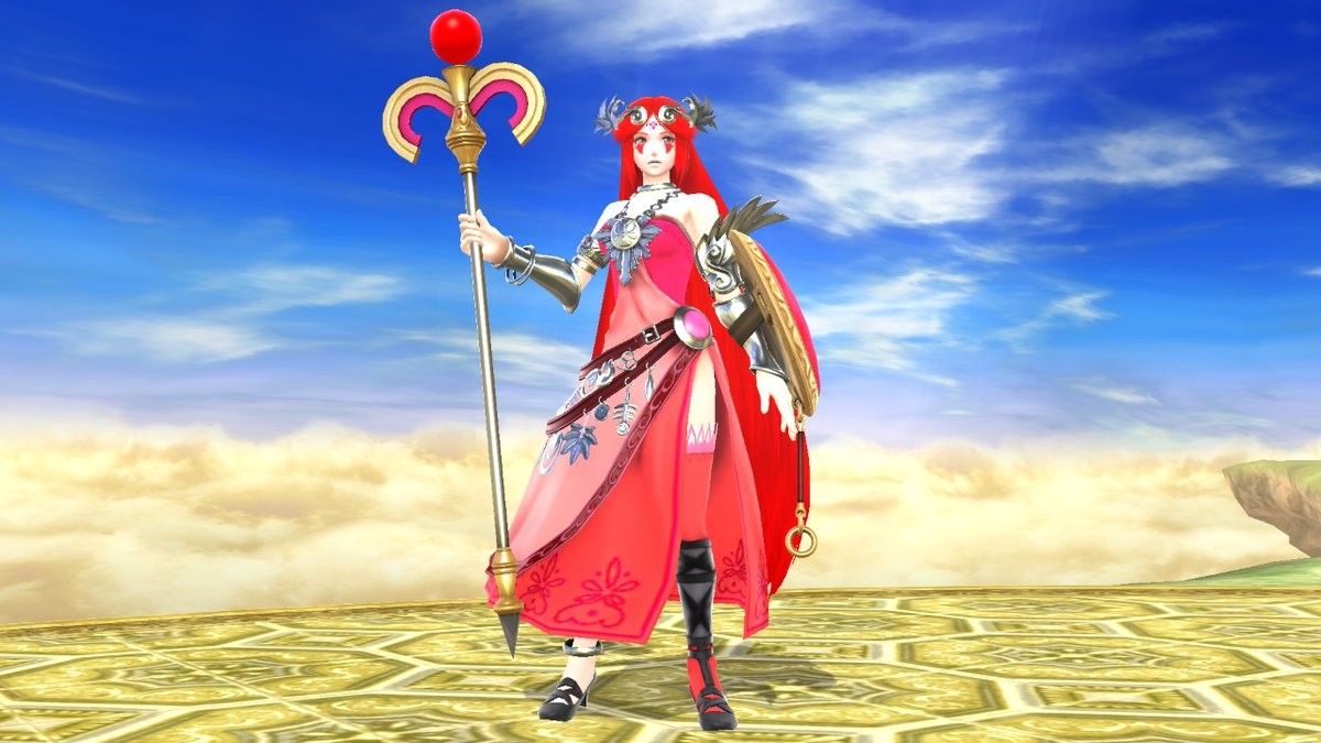 Fortune Lady Of Fire Skin [Super Smash Bros. (Wii U)] [Mods]