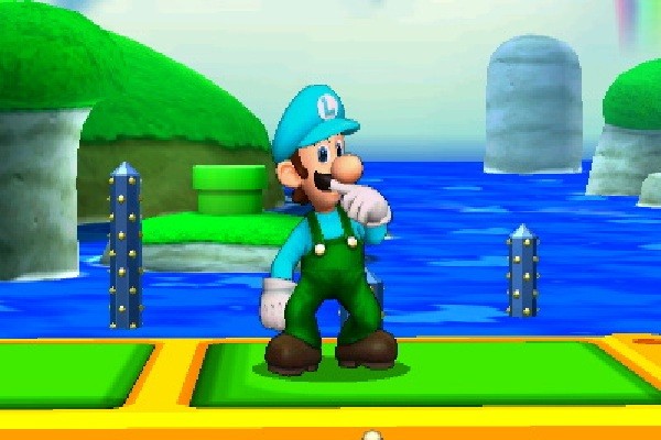 Ice Luigi [Super Smash Bros. (3DS)] [Mods]