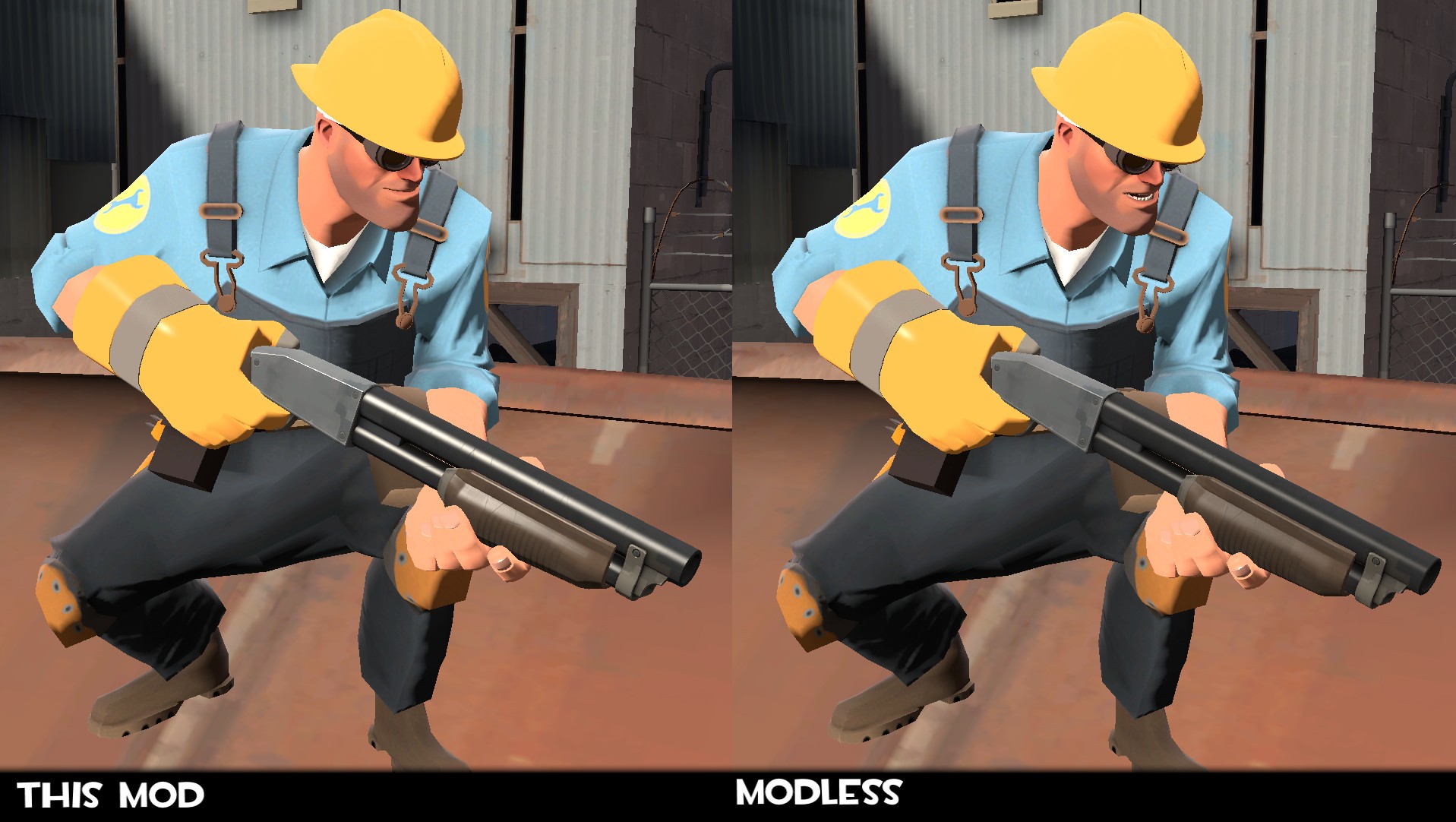 Old Viewmodel Style Shotgun Mod for Team Fortress 2 | TF2 Mods
