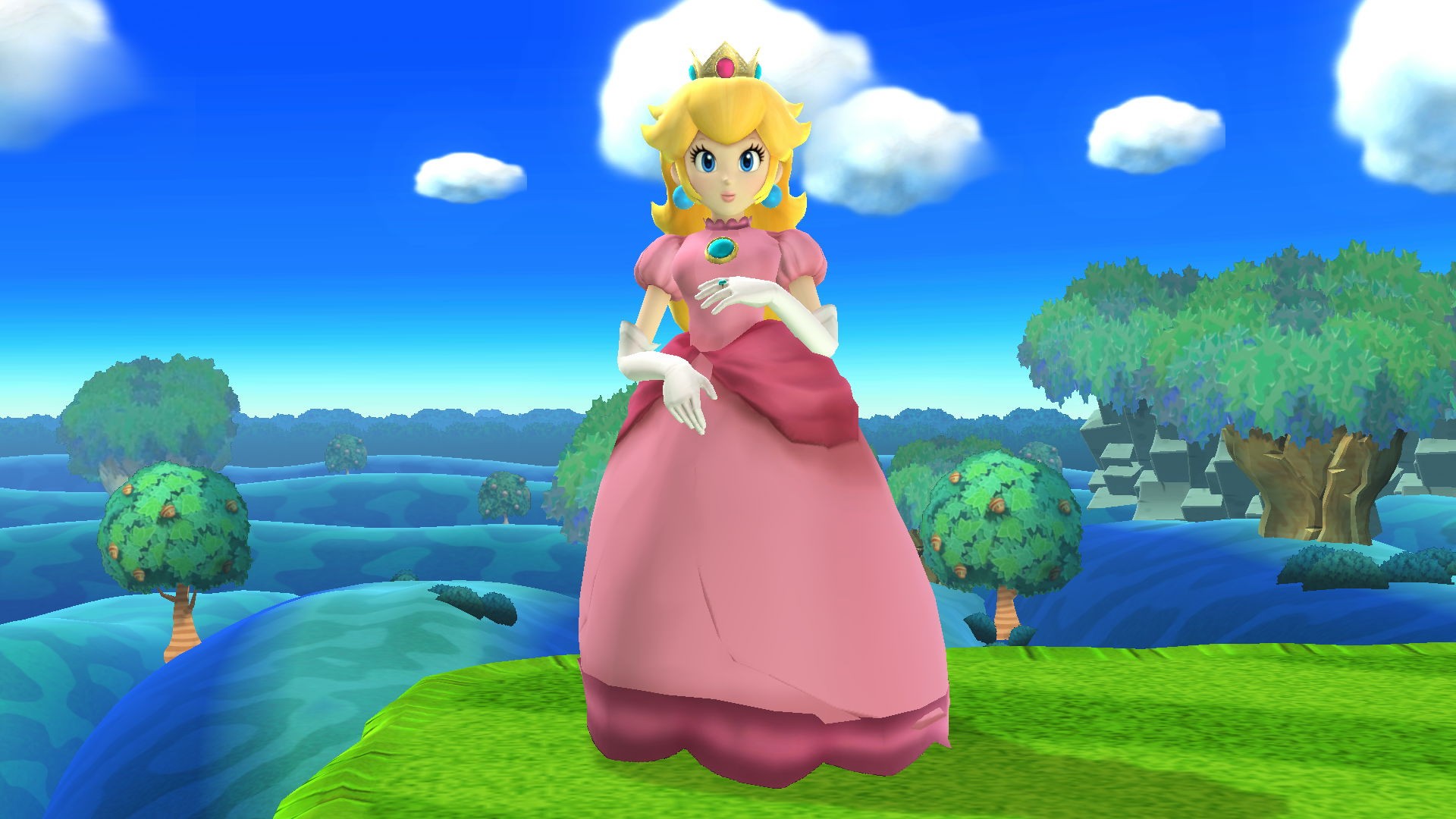 Classic Peach Mod for Super Smash Bros. (Wii U) | SSB4U Mods
