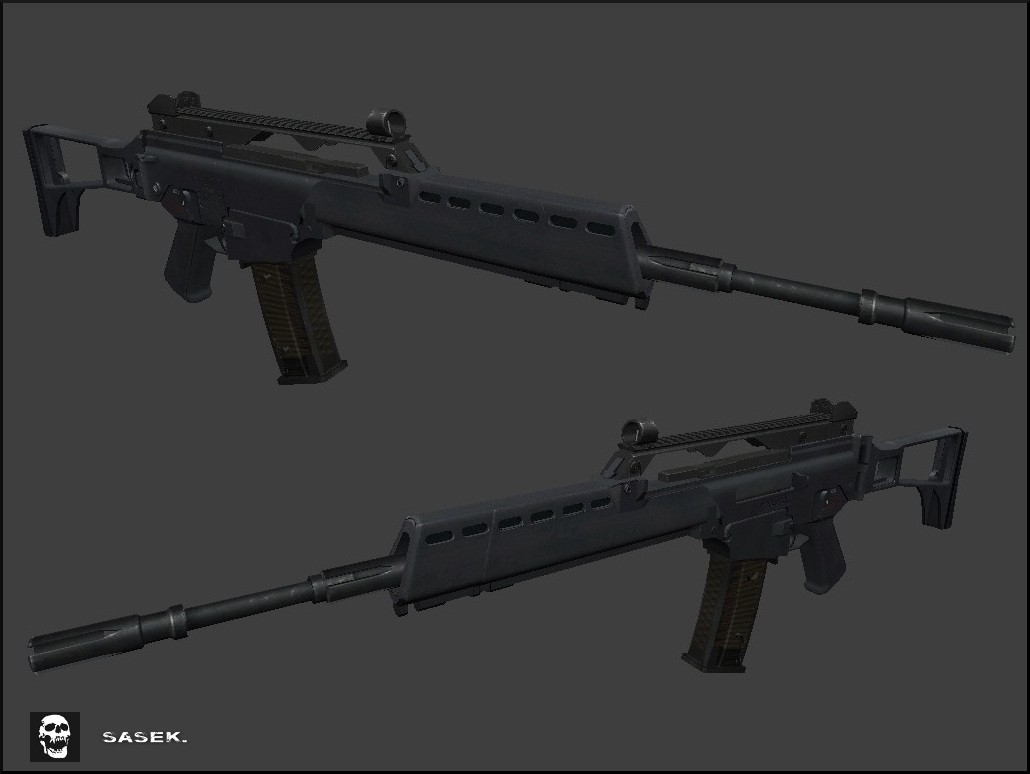 Slayer's H&K G36K Mod for Counter-Strike 1.6 | CS1.6 Mods