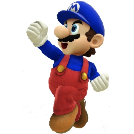 Melee Blue/Red Mario [Super Smash Bros. (Wii U)] [Mods]