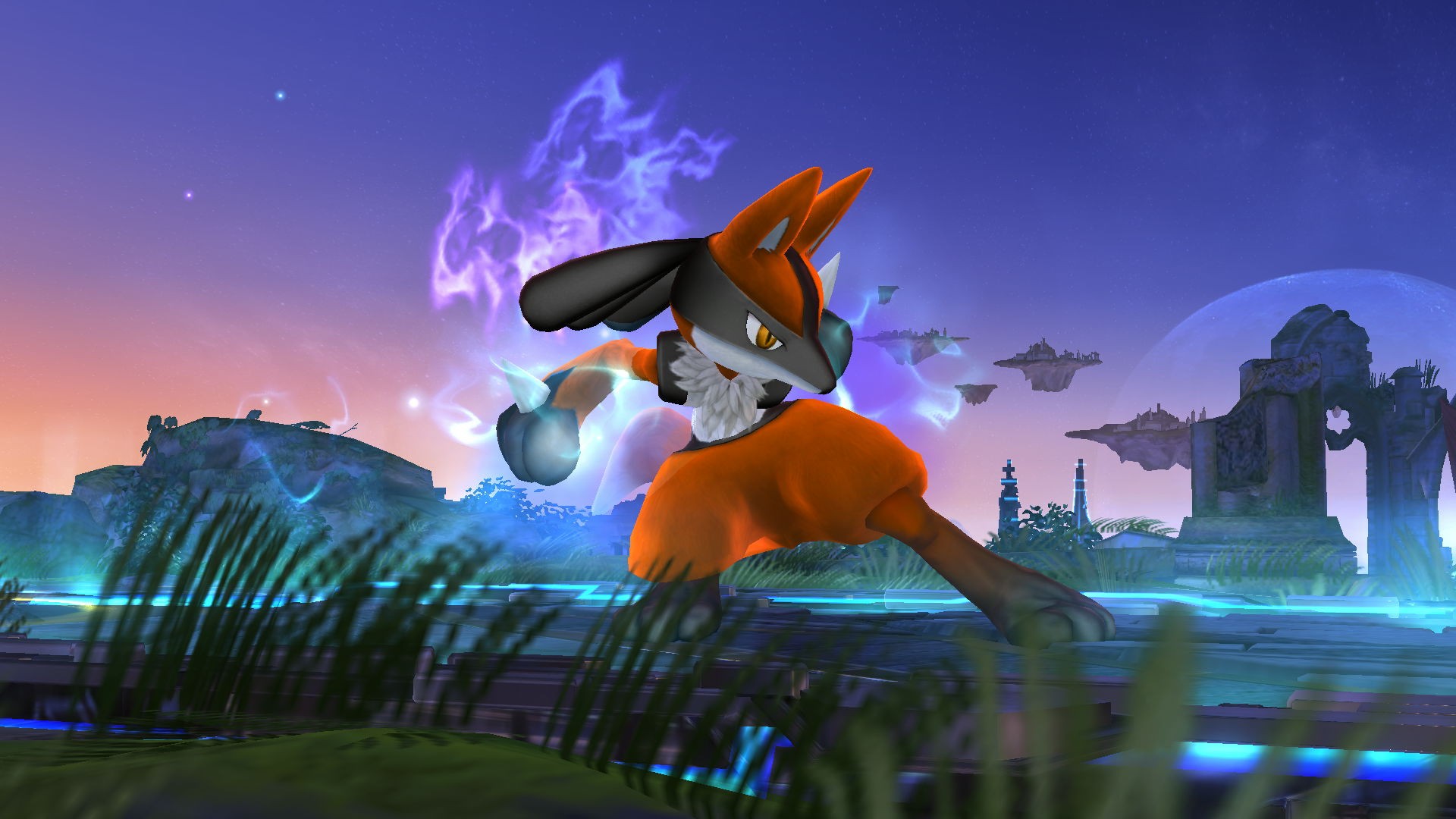 Fox-Colored Lucario (Comes With CSPs) [Super Smash Bros. (Wii U)] [Mods]