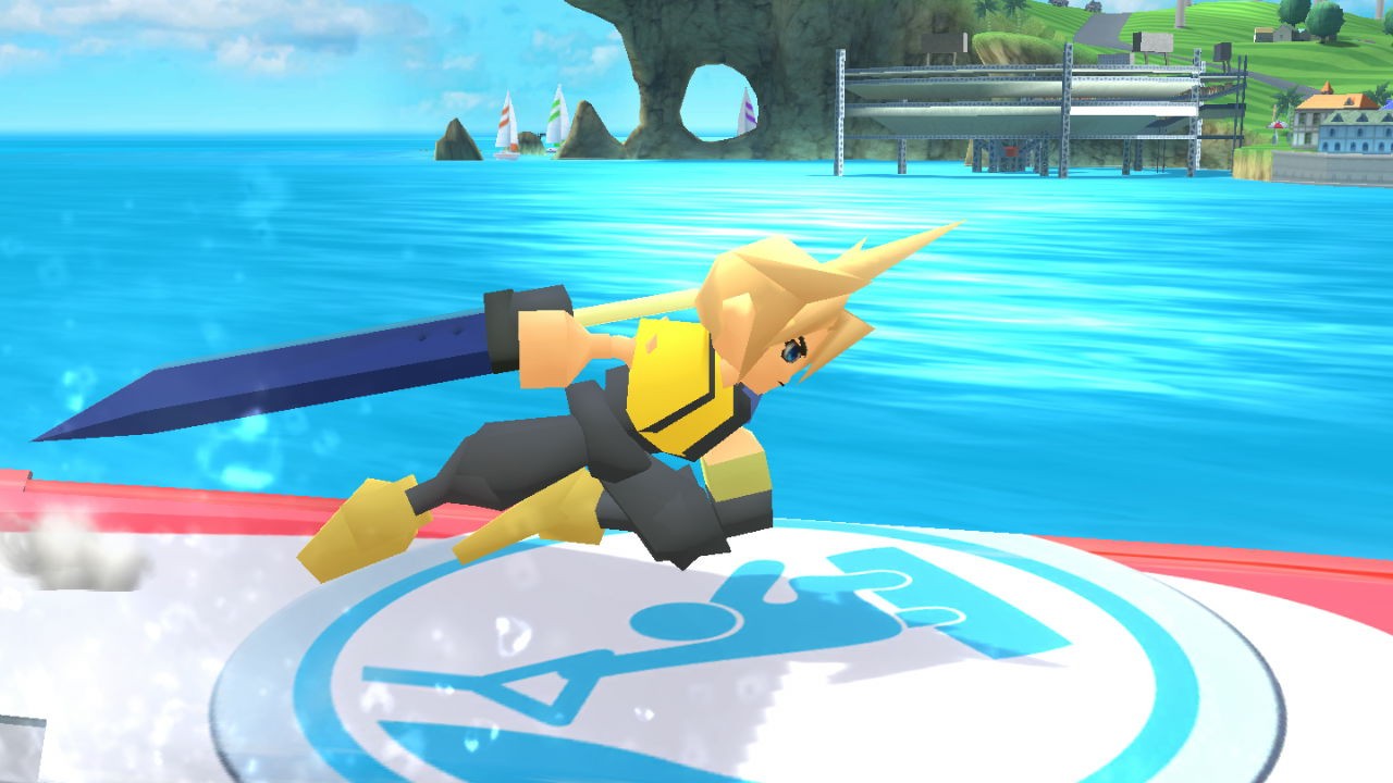 FF7 Overworld Cloud Pack Mod for Super Smash Bros. (Wii U) | SSB4U Mods
