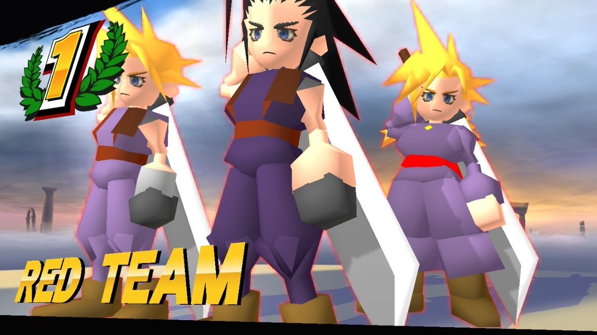 FF7 Overworld Cloud Pack Mod for Super Smash Bros. (Wii U) | SSB4U Mods