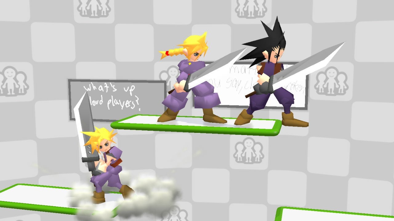 FF7 Overworld Cloud Pack Mod for Super Smash Bros. (Wii U) | SSB4U Mods