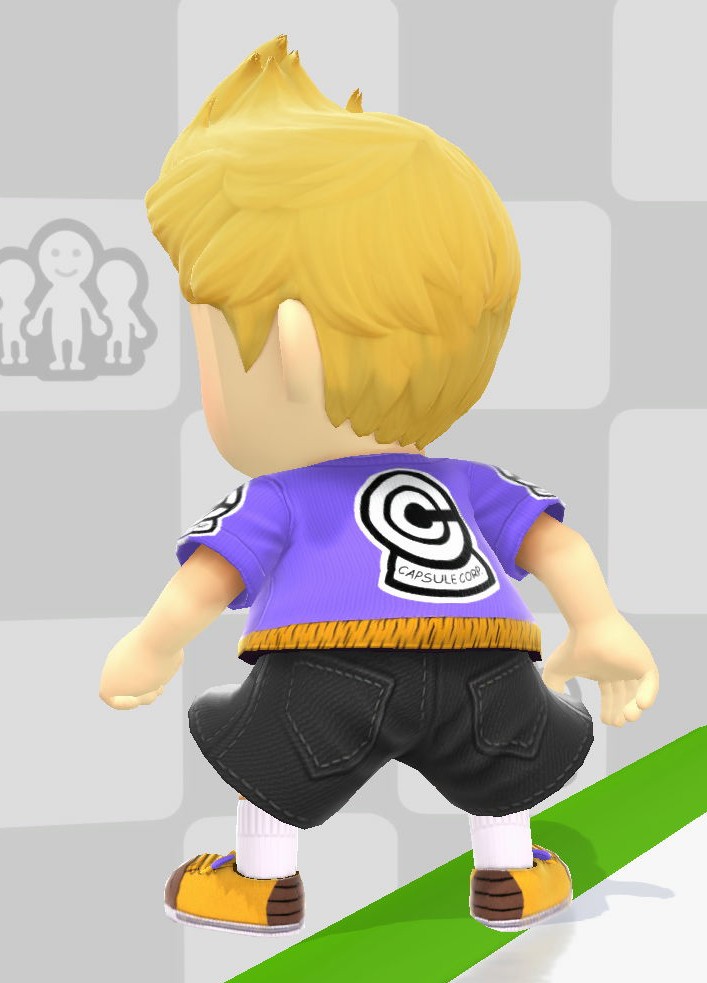 Capsule Corp "SSJ Trunks" [Super Smash Bros. (Wii U)] [Mods]