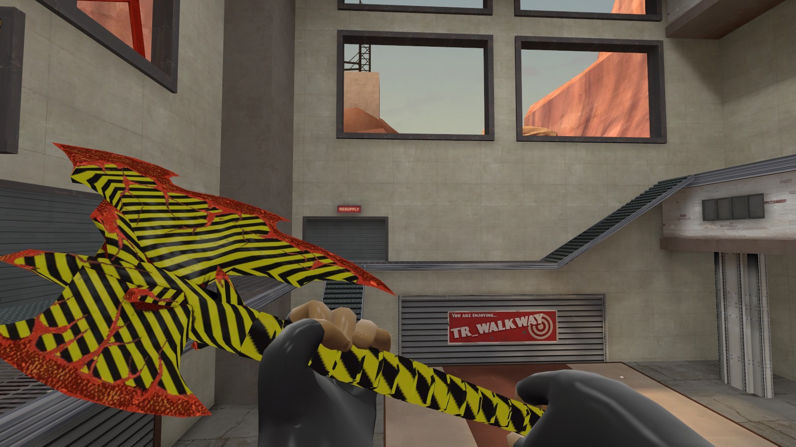 The safety axe Mod for Team Fortress 2 | TF2 Mods