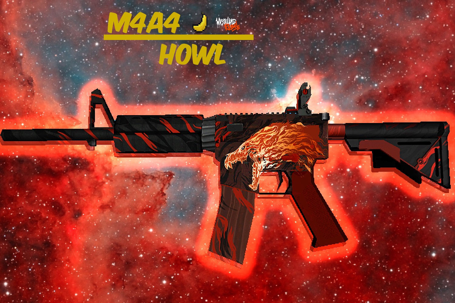 M4A4 - Howl Mod for Counter-Strike 1.6 | CS1.6 Mods