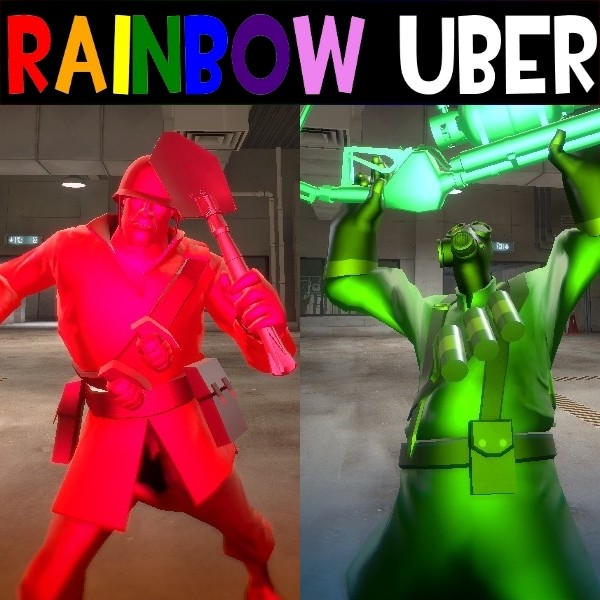Rainbow Ubercharge (V4.1) Mod for Team Fortress 2 | TF2 Mods