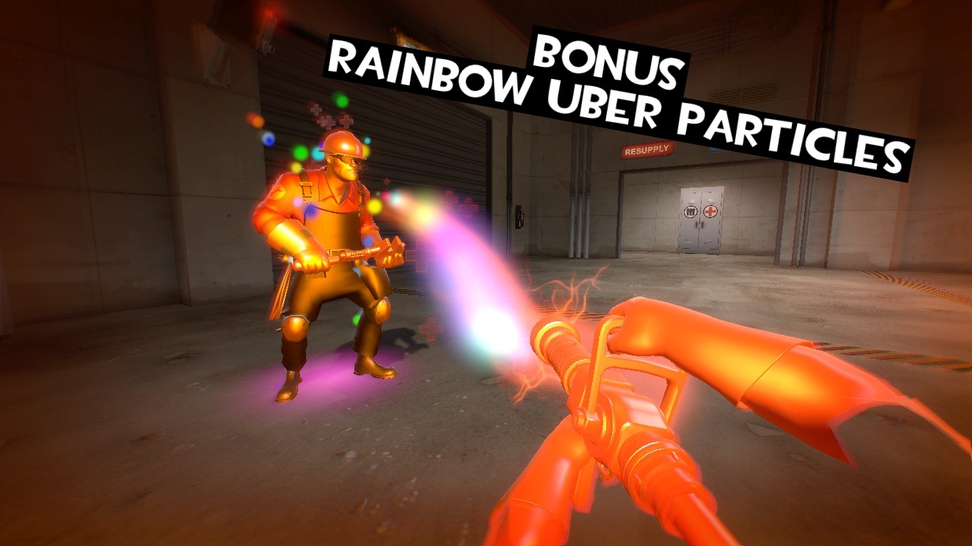 Rainbow Ubercharge (V4.1) Mod for Team Fortress 2 | TF2 Mods