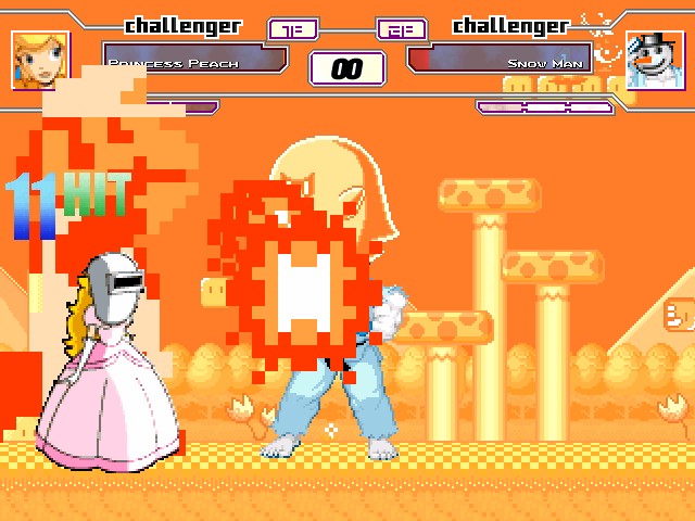 Mugen - Minor edit the Princess Peach Mod for M.U.G.E.N | MUGEN Mods