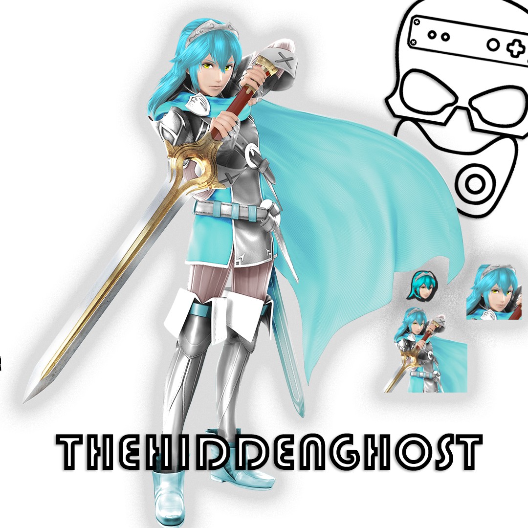 Azura inspired Lucina skin Mod for Super Smash Bros. (Wii U) | SSB4U Mods