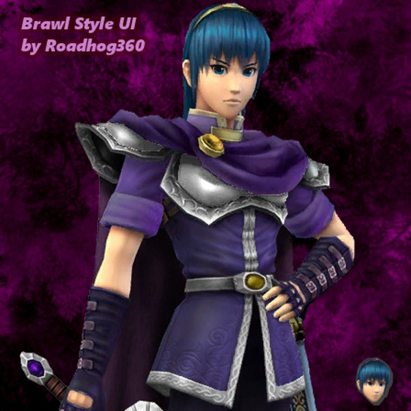 PM Purple Marth (alt.) [Super Smash Bros. (Wii U)] [Mods]