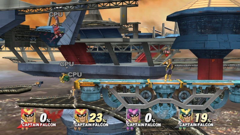 New Captain Falcon UI [Super Smash Bros. (Wii U)] [Mods]