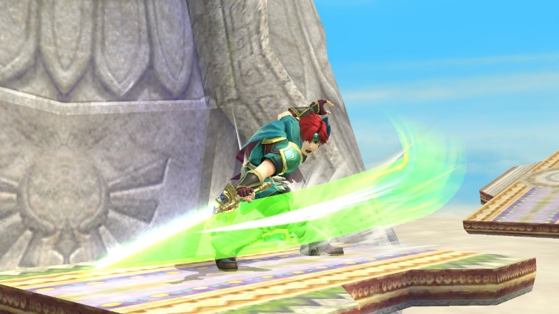 Roy Fire Sword Trail [Super Smash Bros. (Wii U)] [Mods]