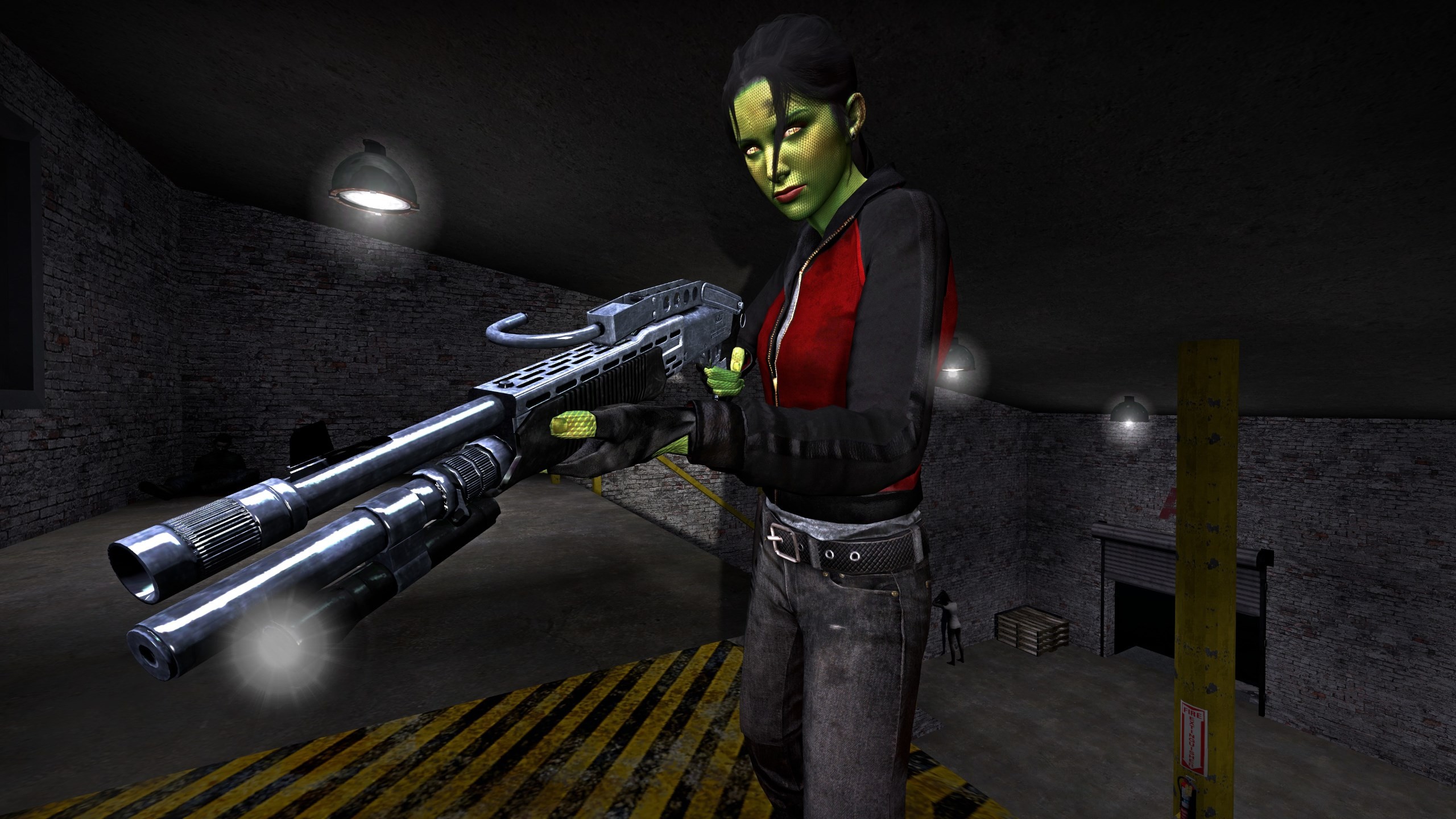 Snake Zoey for l4d1 and l4d2 Mod for Left 4 Dead 2 | L4D2 Mods