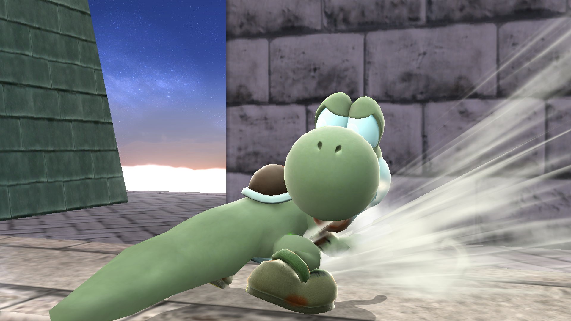 Yoshi: FrankenYosh(Halloween Alt) [Super Smash Bros. (Wii U)] [Mods]