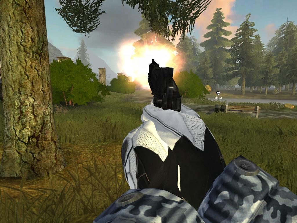 Auto 9 Machine Pistol [Battlefield 2] [Mods]