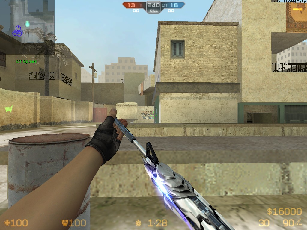 CF M4A1-S Transformer VIP On CS:GO Mod for Counter-Strike 1.6 | CS1.6 Mods