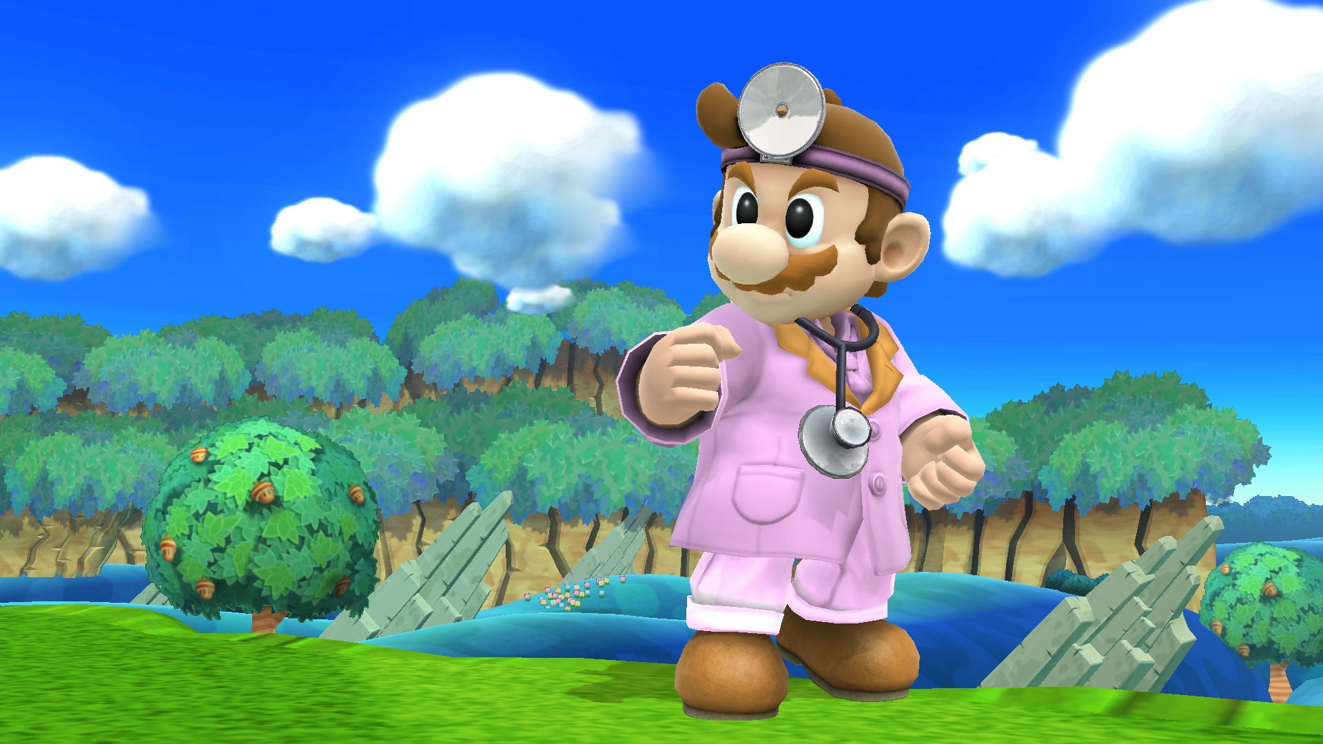 NES Doctor Mario Mod for Super Smash Bros. (Wii U) | SSB4U Mods
