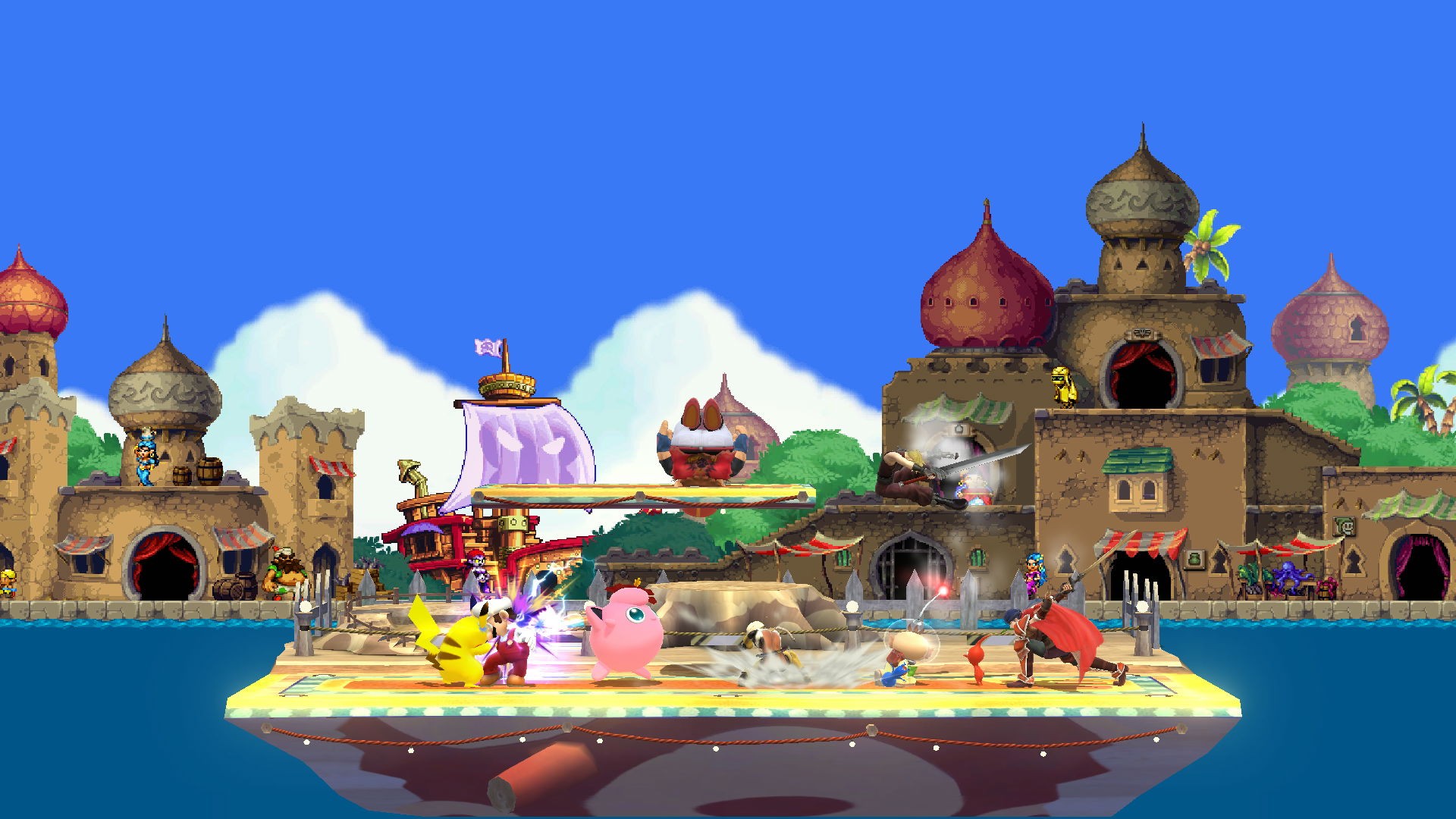 Scuttle Town Stage Pack Mod for Super Smash Bros. (Wii U) | SSB4U Mods