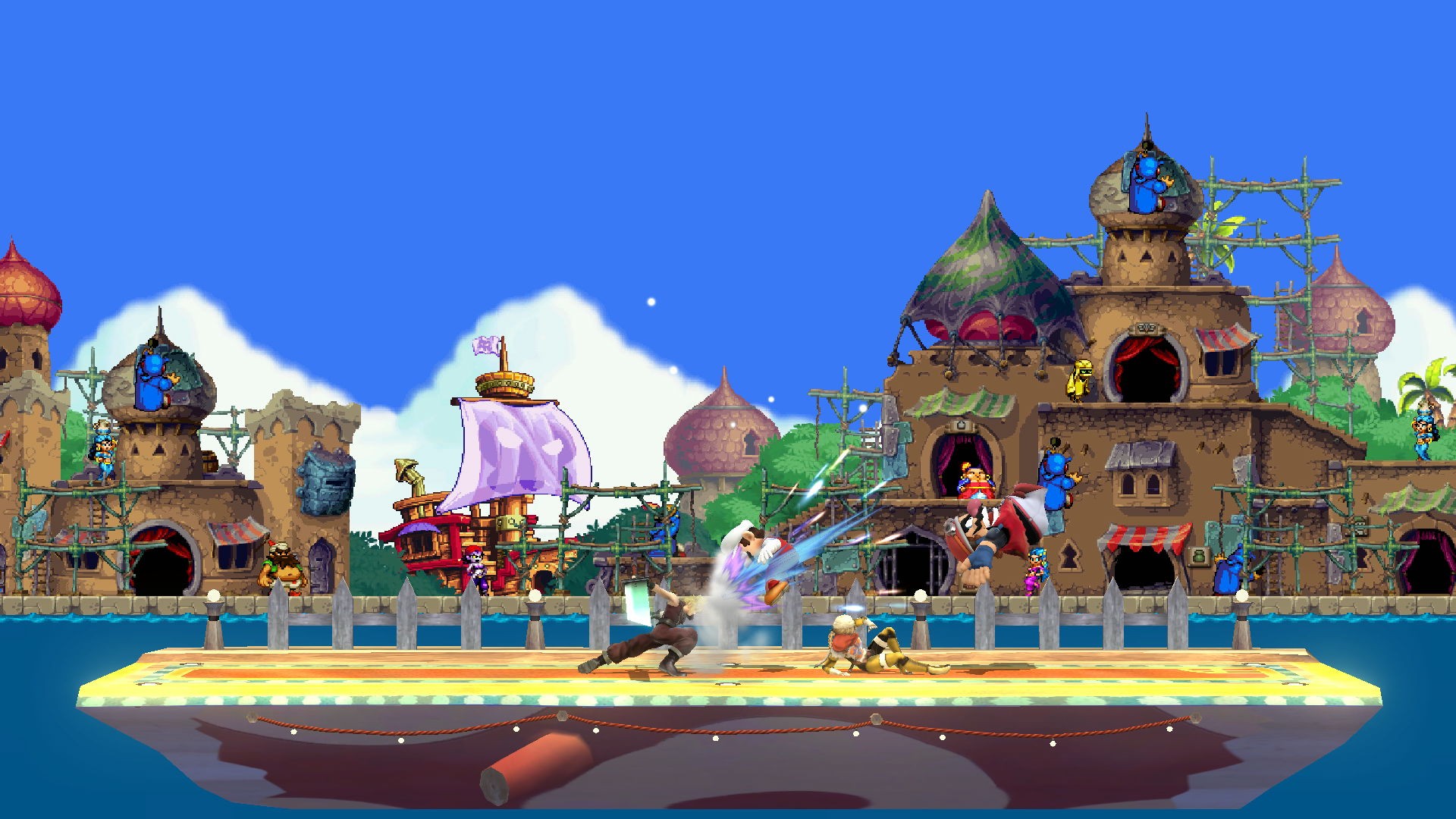 Scuttle Town Stage Pack Mod for Super Smash Bros. (Wii U) | SSB4U Mods
