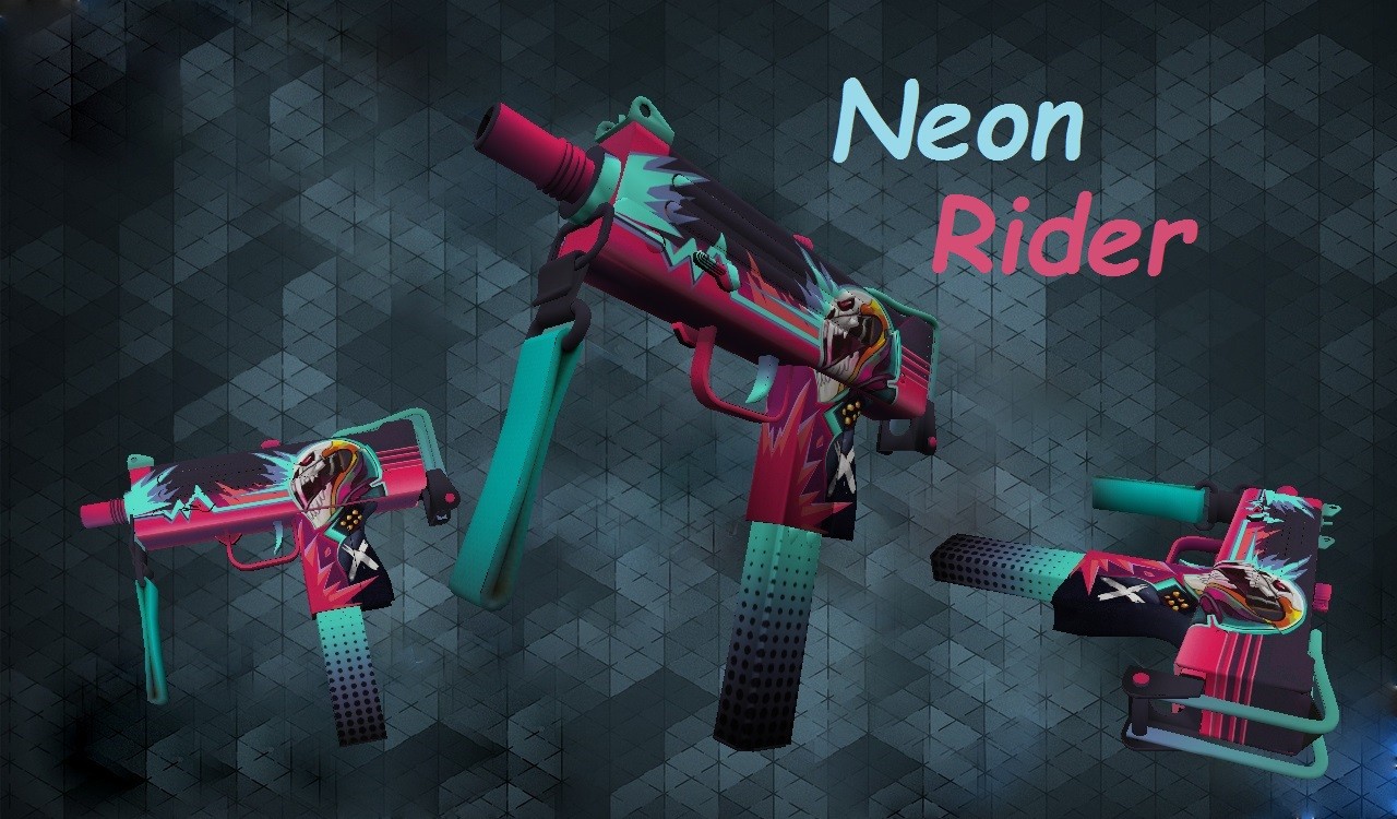 Neon Rider HD Mod for Counter-Strike 1.6 | CS1.6 Mods