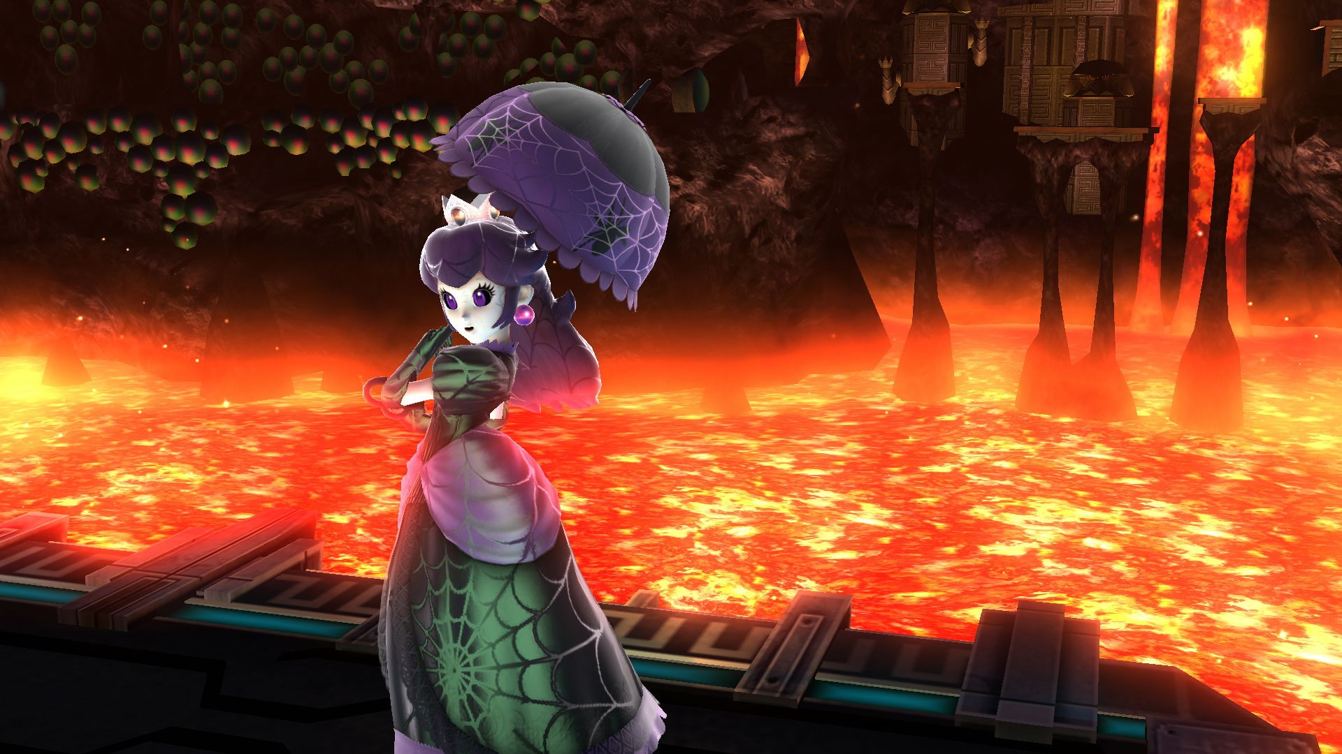 Peach: Creepy Spider Lady (Halloween Alt) + [Super Smash Bros. (Wii U ...