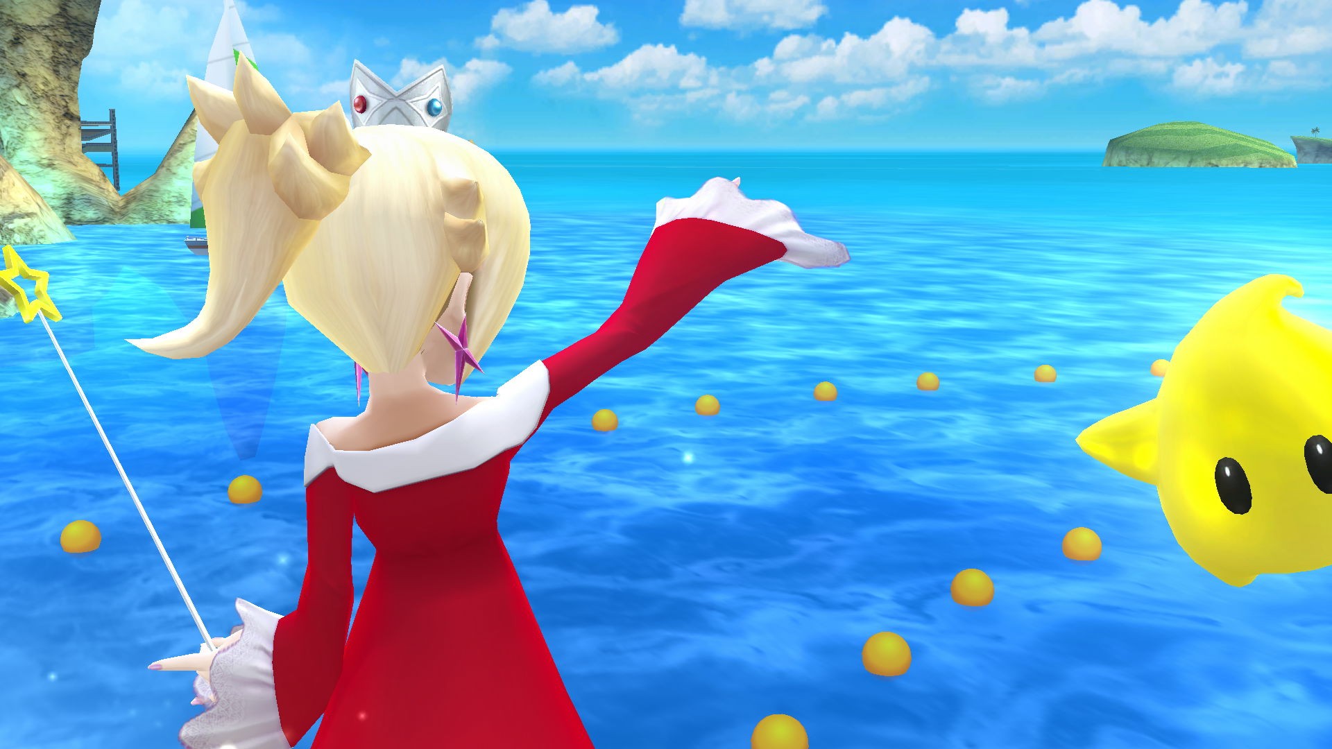 Super Mario 3d World Rosalina Fire Flower