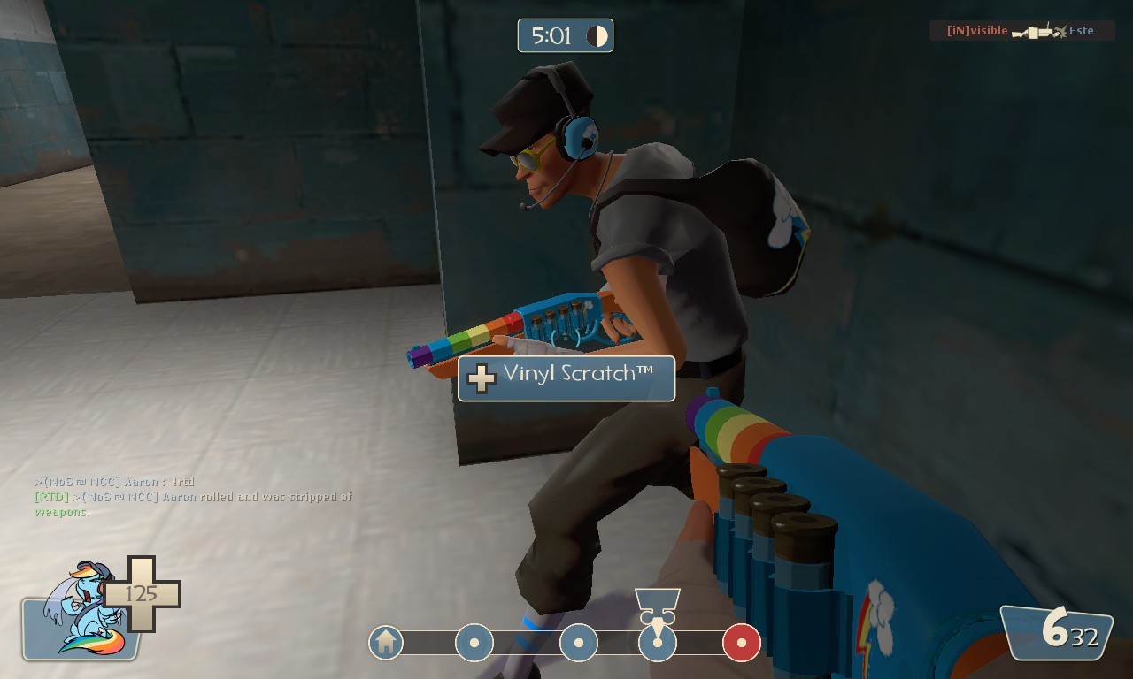 Rainbow Dash Lever Rifle [Team Fortress 2] [Mods]