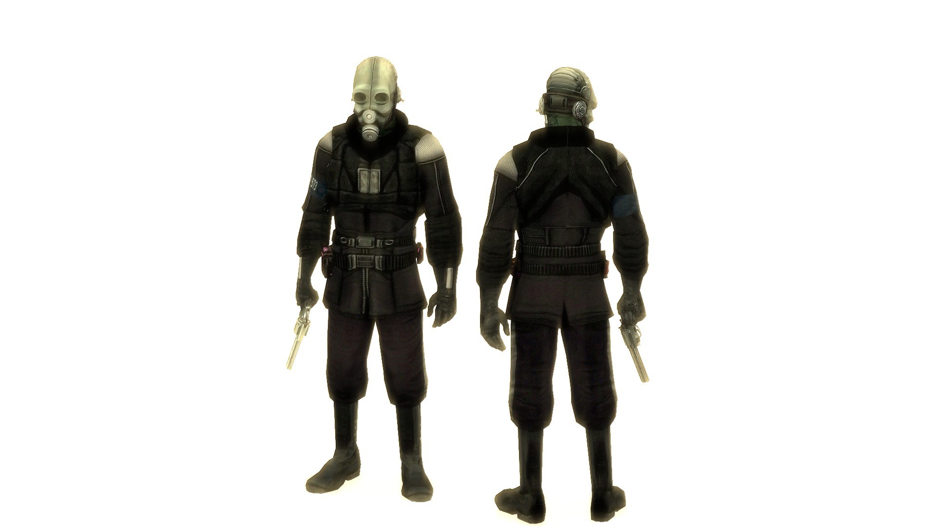 Black Tactical Metrocops [Half-Life 2] [Mods]