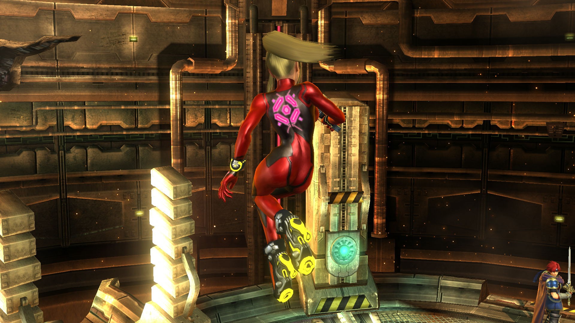 Black & Red ZSS [Super Smash Bros. (Wii U)] [Mods]