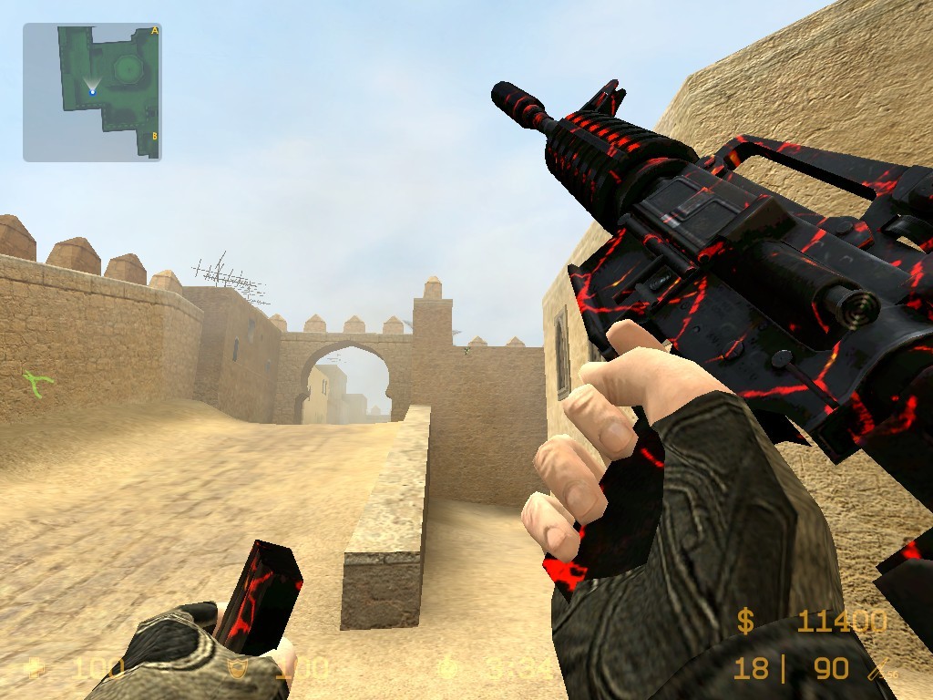 M4A1 Magma Mod for Counter-Strike: Source | CS:S Mods