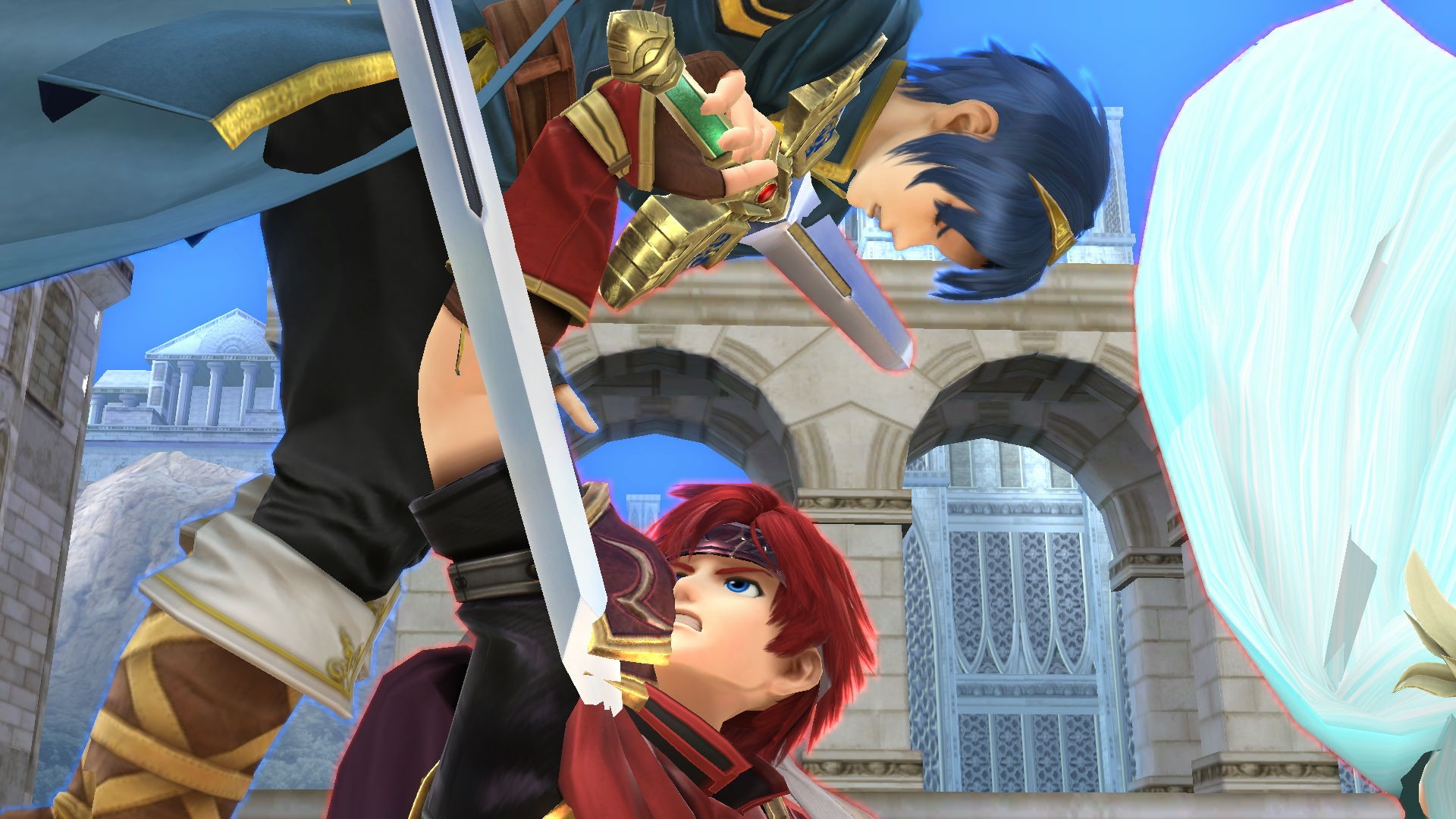 Black Red & Gold Roy [Super Smash Bros. (Wii U)] [Mods]
