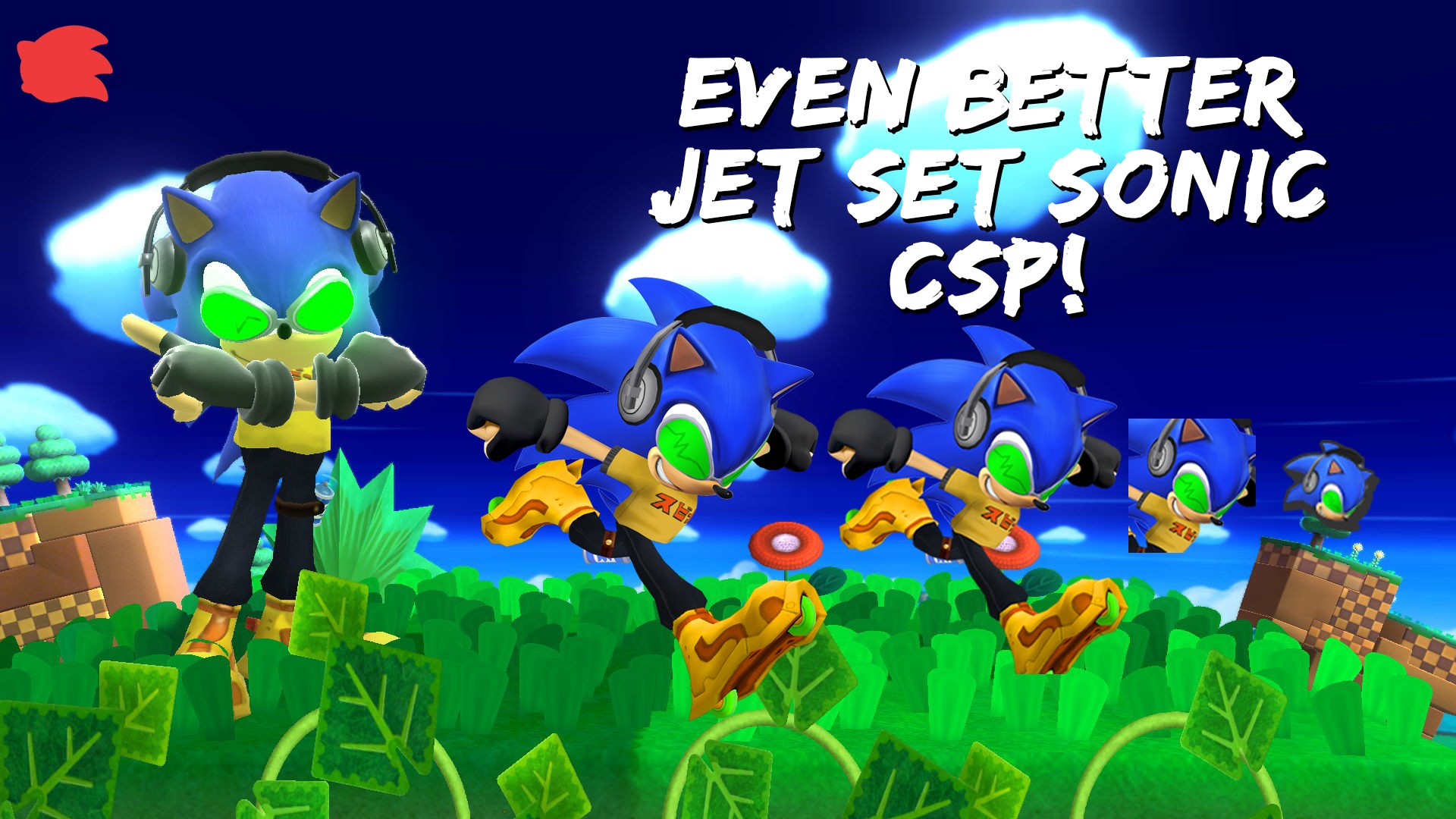 Even Better Jet Set Sonic CSPs! [Super Smash Bros. (Wii U)] [Mods]