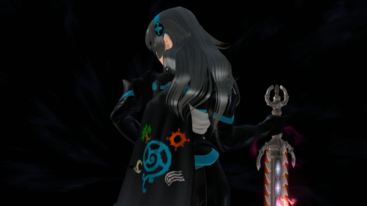 Black/Sky Blue Female Corrin(with CSPs) [Super Smash Bros. (Wii U)] [Mods]