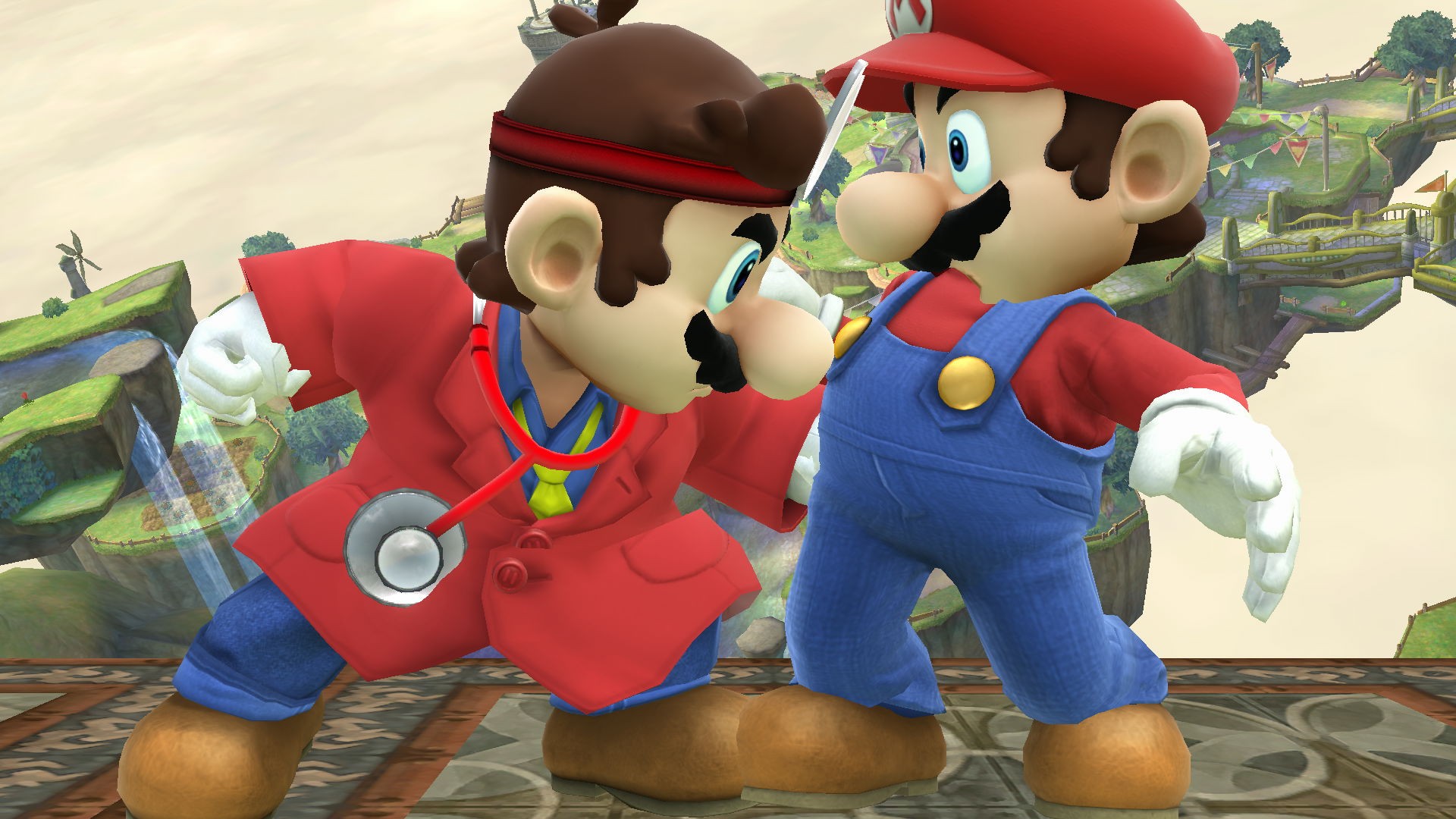 Mario inspired Dr. Mario [Super Smash Bros. (Wii U)] [Mods]