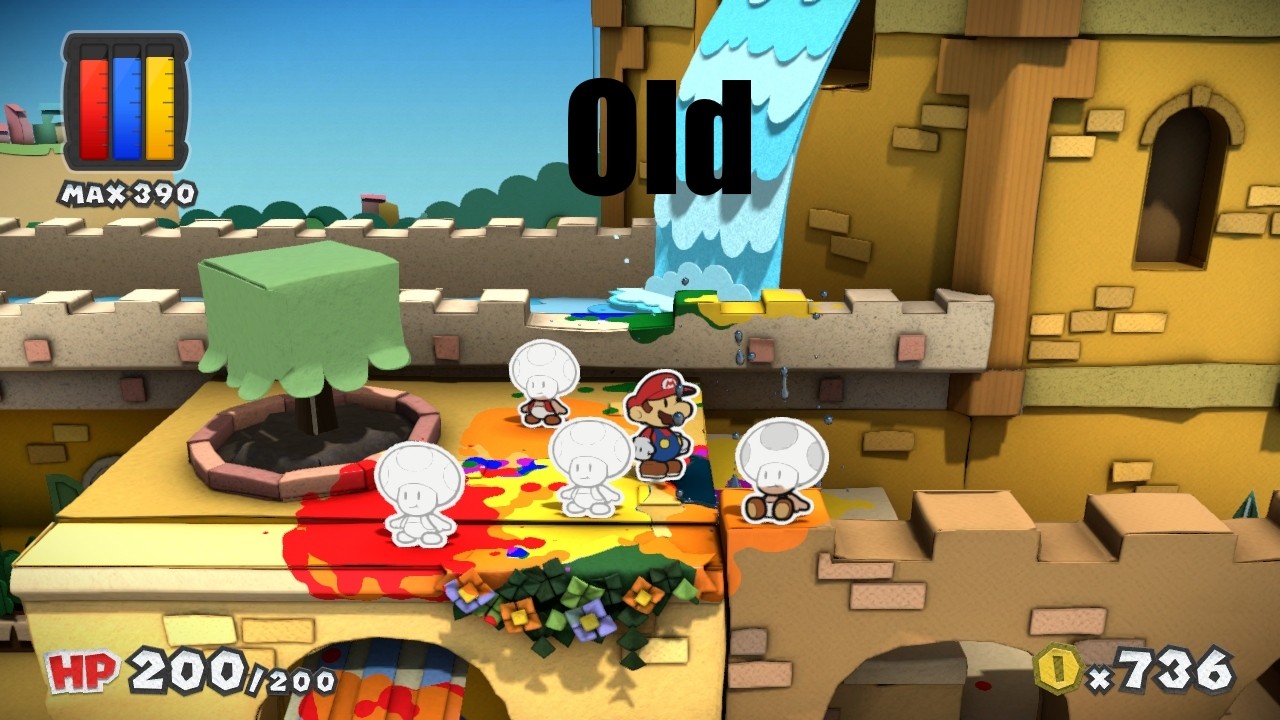 Black Paint Mod for Paper Mario: Color Splash | PM:CS Mods
