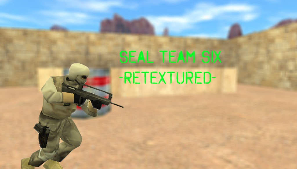 SEAL Team Six - Retextured [Counter-Strike 1.6] [Mods]