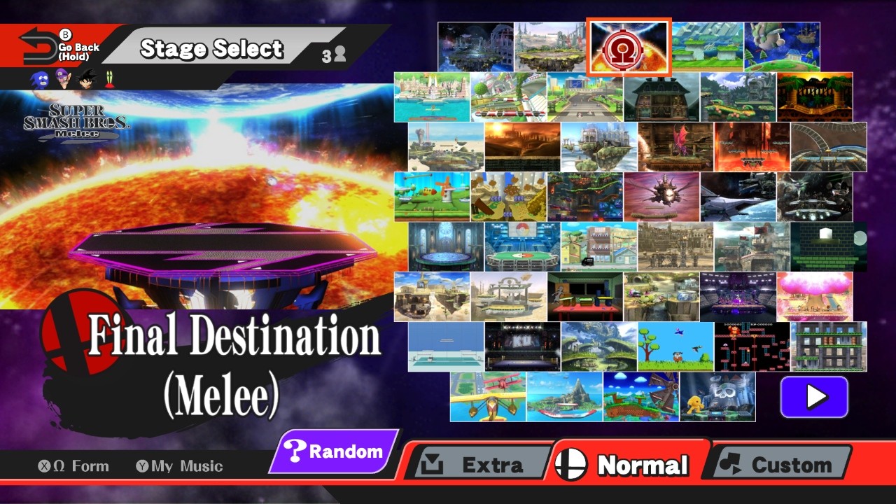 Final Destination (Melee) SSPs Mod for Super Smash Bros. (Wii U ...